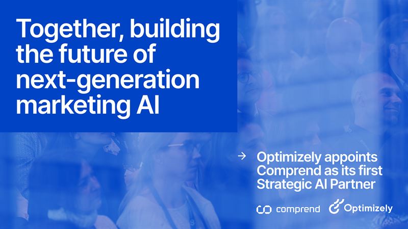 Optimizely utser Comprend till sin första strategiska AI-partner