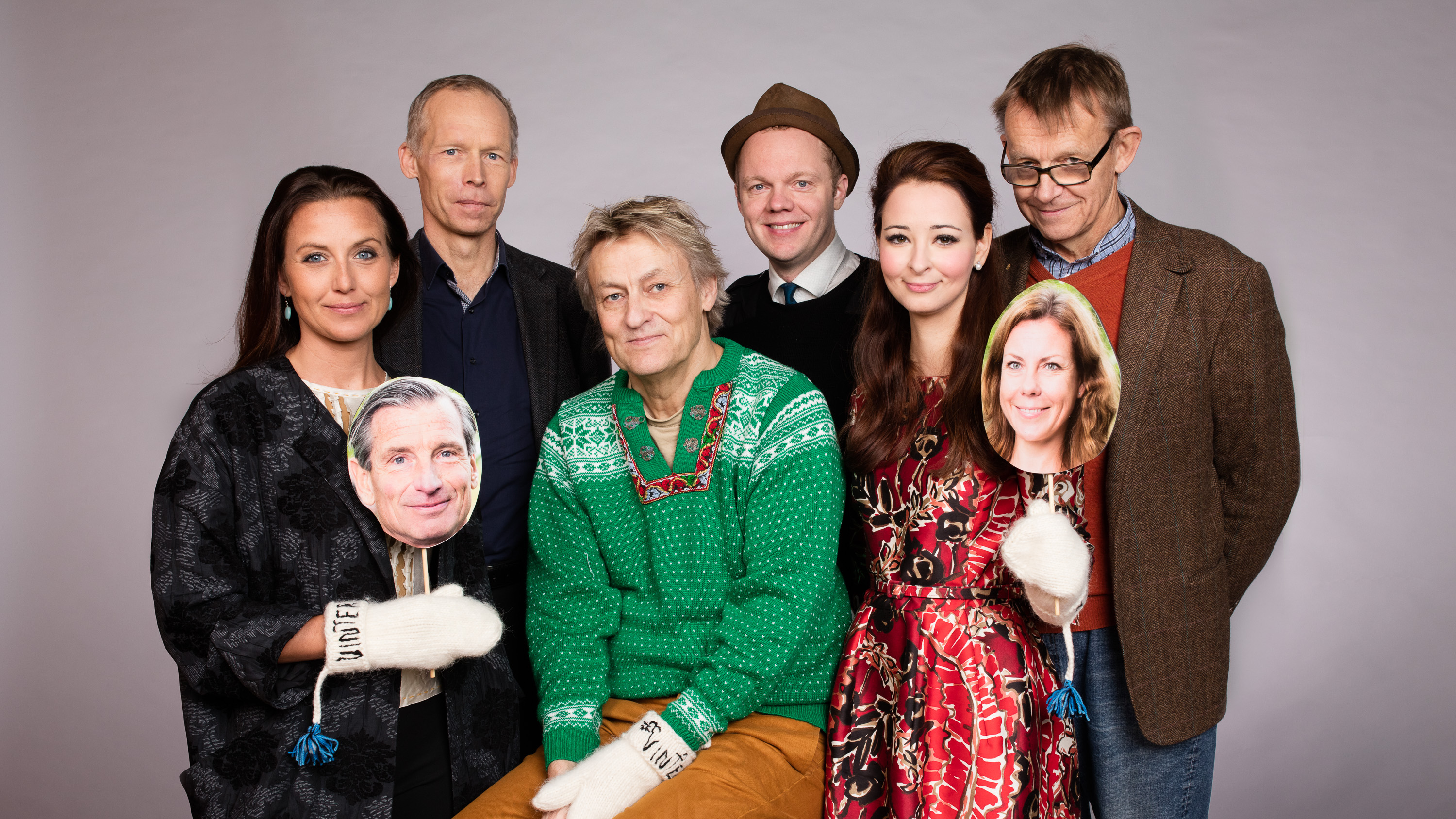 Vinter i P1 2015. Från vänster: Sanna Lundell, Johan Rockström, Lars ...