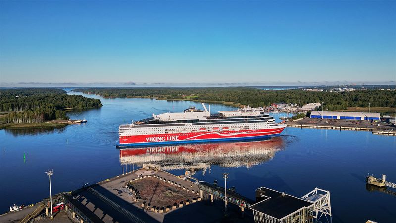 Viking Line, Port of Turku and Ports of Stockholm celebrate one year of ...