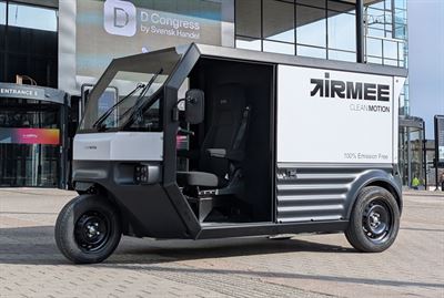 Airmee tests Clean Motion's electric vehicle for sustainable urban ...