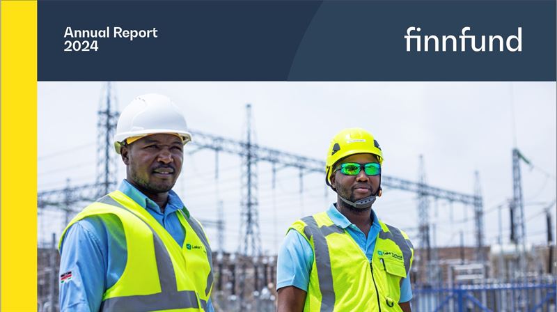 Finnfund Annual Report 2024 cover - Finnfund