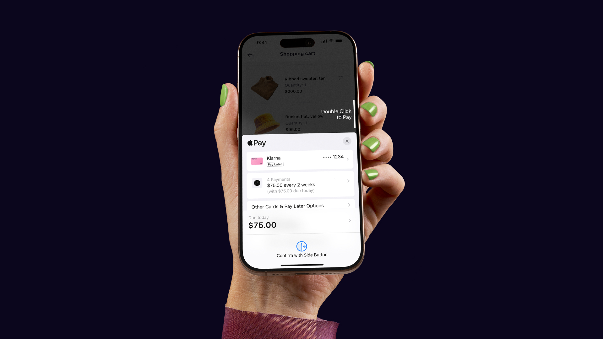 Klarna Payment Options Now Available at Checkout on Apple Pay In-App and Online | Klarna ...