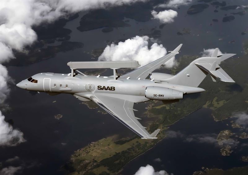 Saab et Sabena signent un accord-cadre relatif au système GlobalEye - Saab