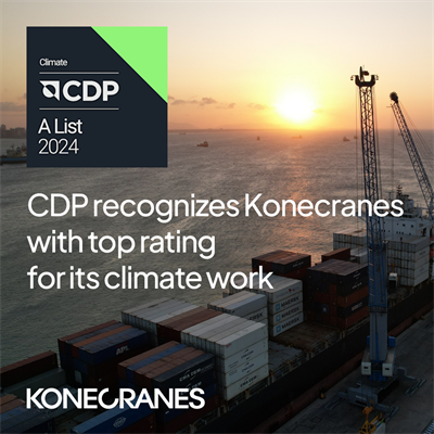Konecranes receives highest possible CDP Leadership ranking in ...