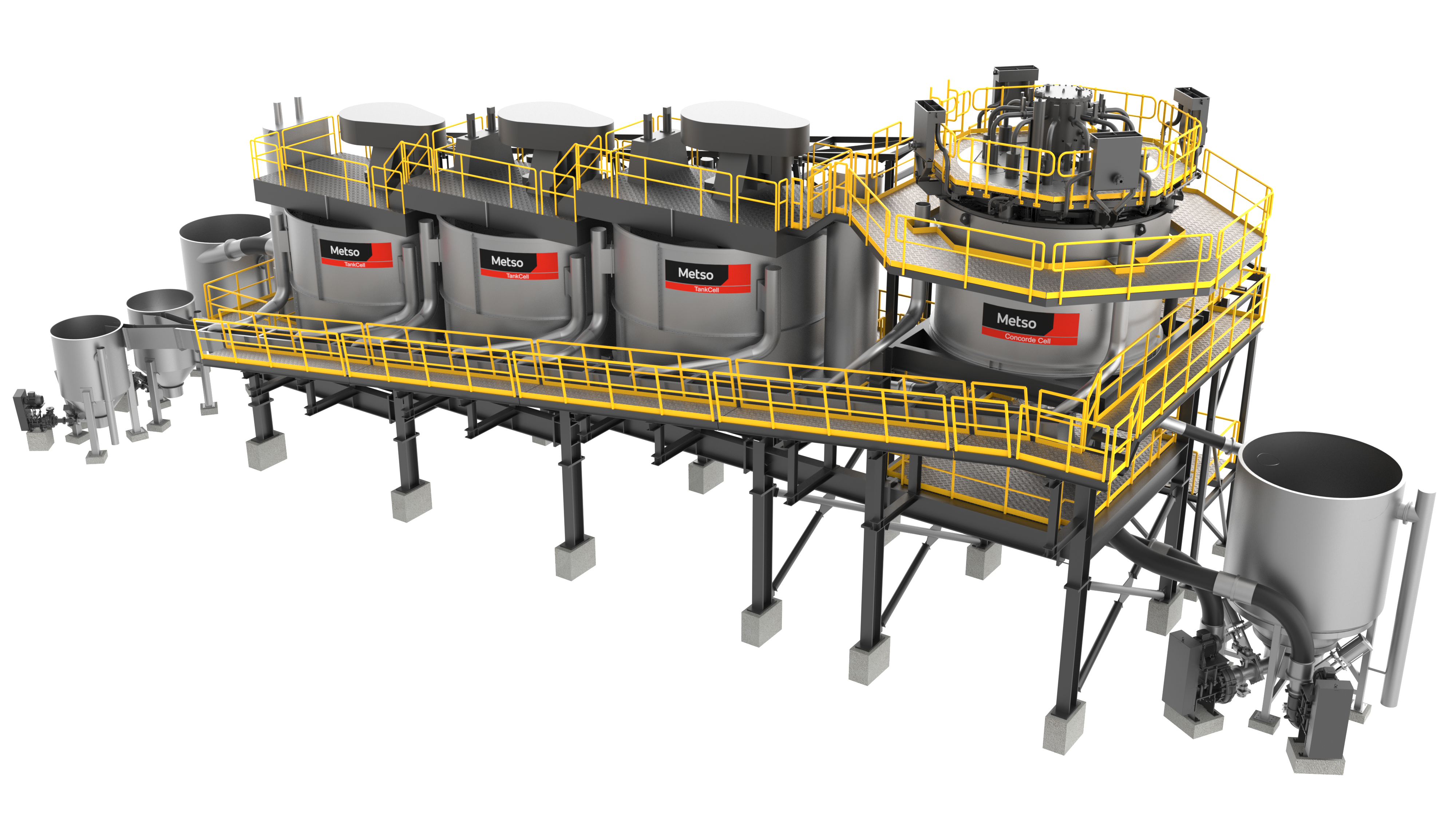 Barrick selected Metso’s Concorde Cell flotation technology for the ...
