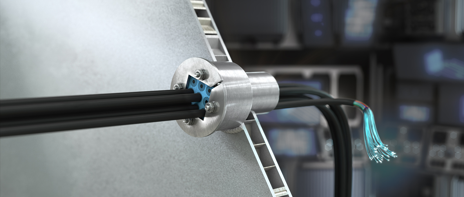 Innovative waveguide seal for fiber developed by Roxtec