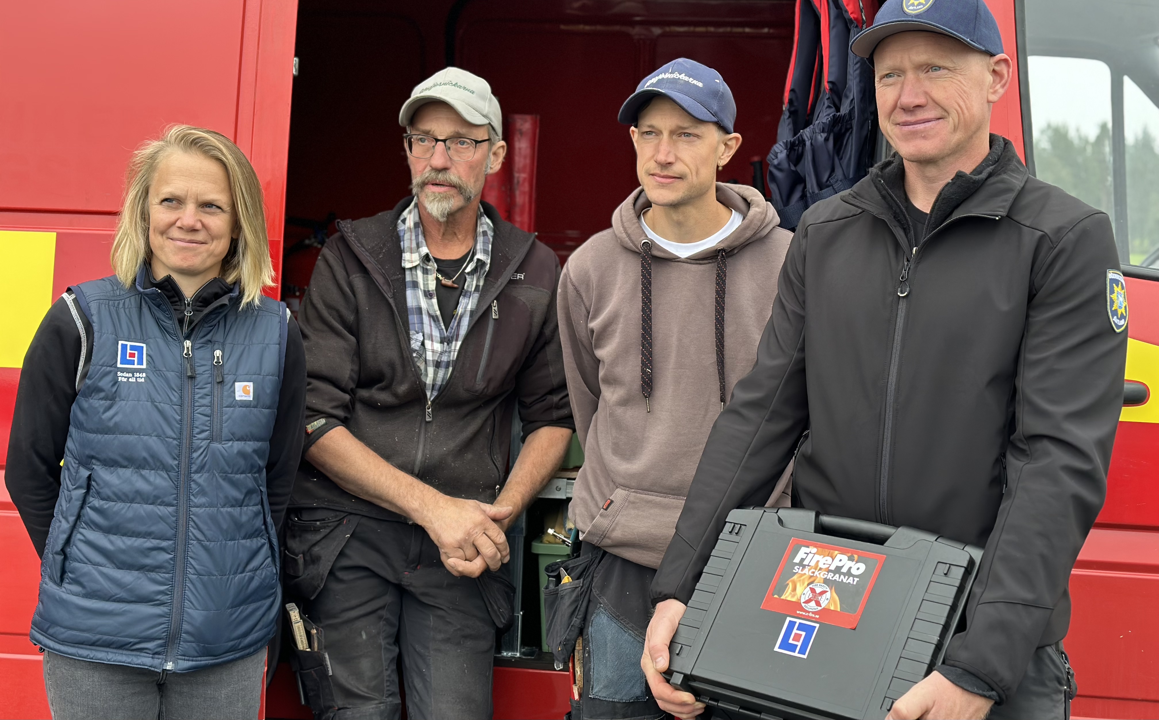 Granater stärker Norderöns brandförsvar - Länsförsäkringar