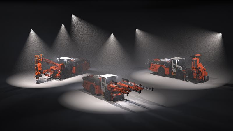 Sandvik Underground Drilling BEV range - Sandvik