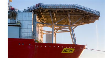 Jotun FPSO starts sail away to the Balder field - Vår Energi ASA