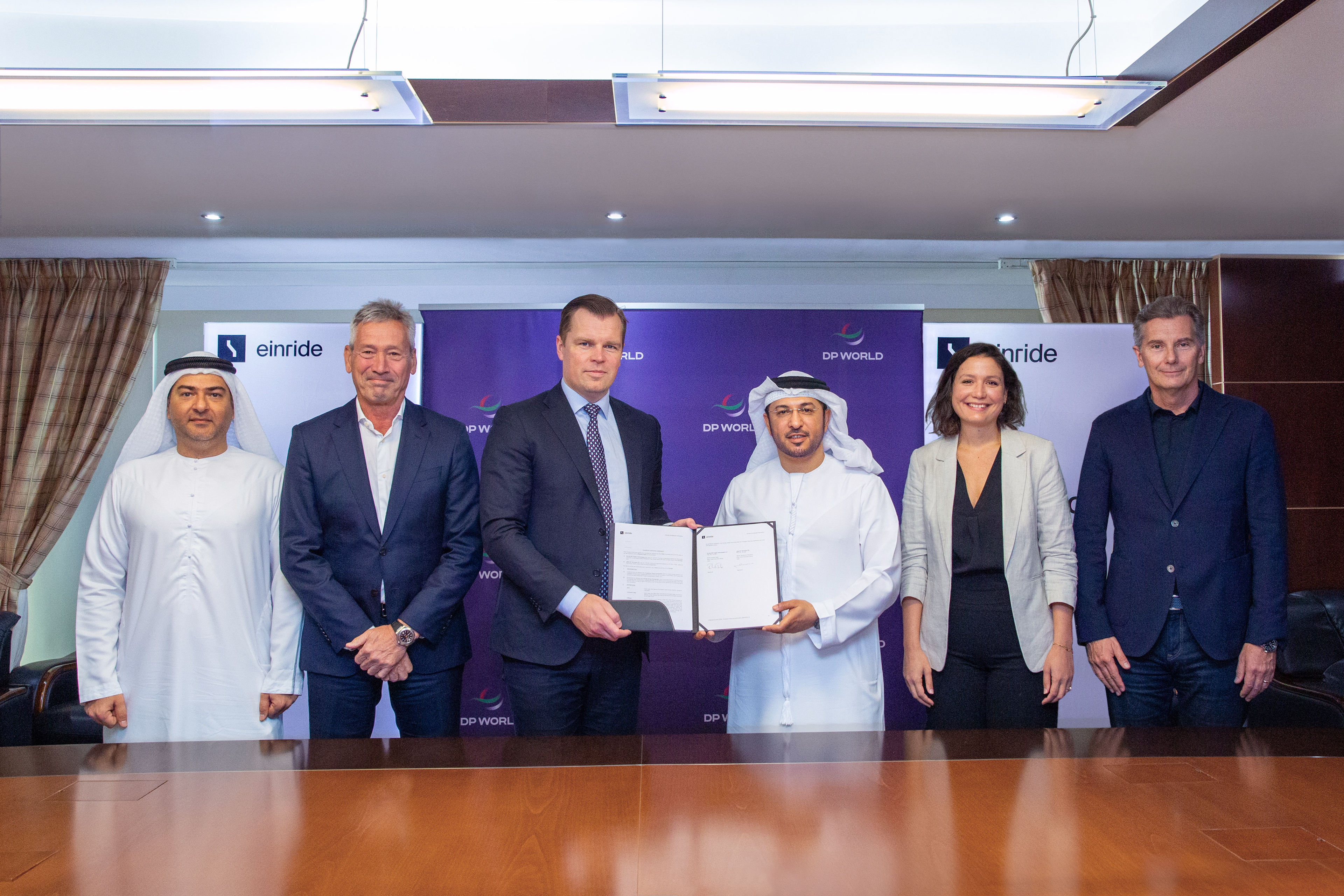 DP World and Einride Announce Middle East's Largest Deployment of ...