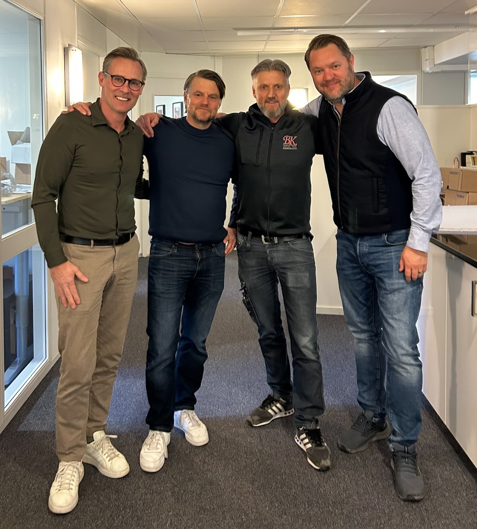 Lars Larsen Sandbäckens Kent Ove Karlsson BK Styr o Elteknik André Roos ...