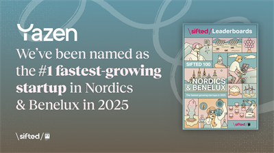Yazen named the fastest-growing startup in the Nordics and Benelux in ...