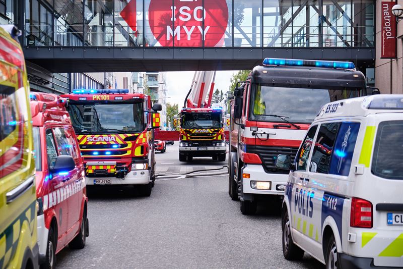 Finnish Fire and Police Vehicles - Modirum Platforms