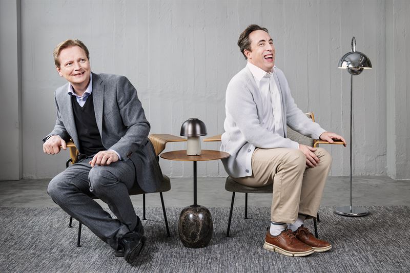 Pressbild Per Andersson och Kristian Wedel 2 - Bonnier Carlsen