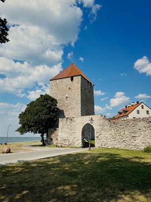 sweden-gotland-visby-vby-ringmuren-medieval-castle-wall-sas - SAS