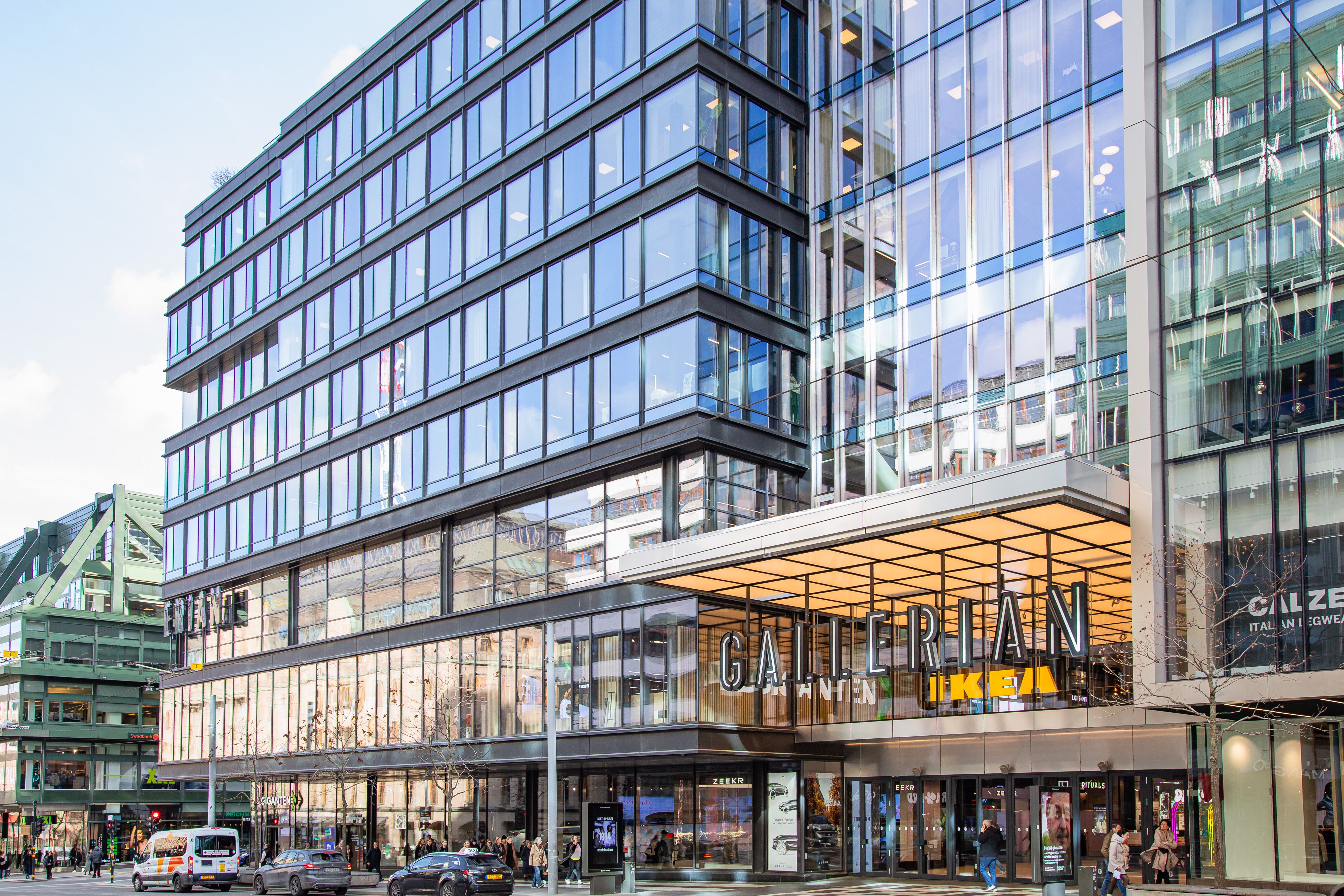 Gallerian entré Hamngatan - Gallerian