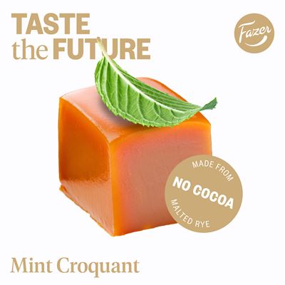 Fazer Taste The Future candy tablet Mint Croquant 40g - Fazer Group