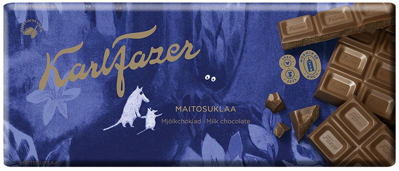 Karl Fazer Moomin 200g Milk Chocolate 401509 HR - Fazer Group