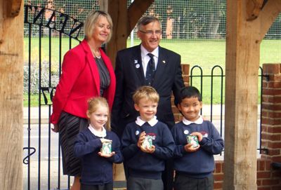 Gerald Howarth at World School Milk Day - Shooting Star PR